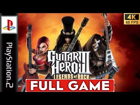 Guitar Hero 3: Legends of Rock | PS2 Gameplay | Full Game | No Commentary | 4K UHD