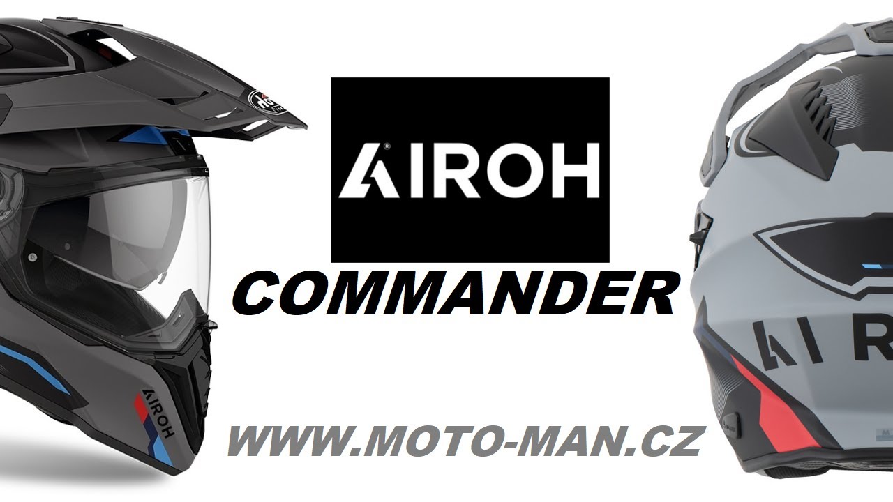 Airoh Commander test přilby - YouTube