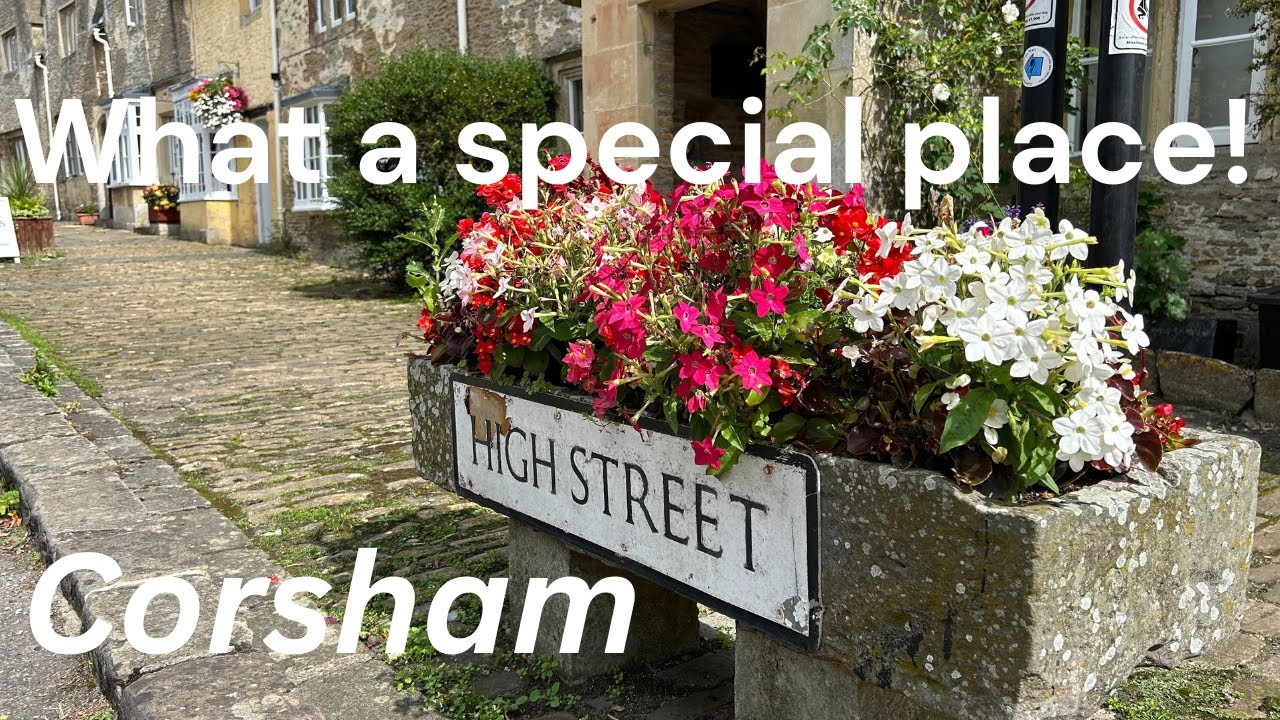 The High Street, Corsham. One of the loveliest places in Wiltshire and ...