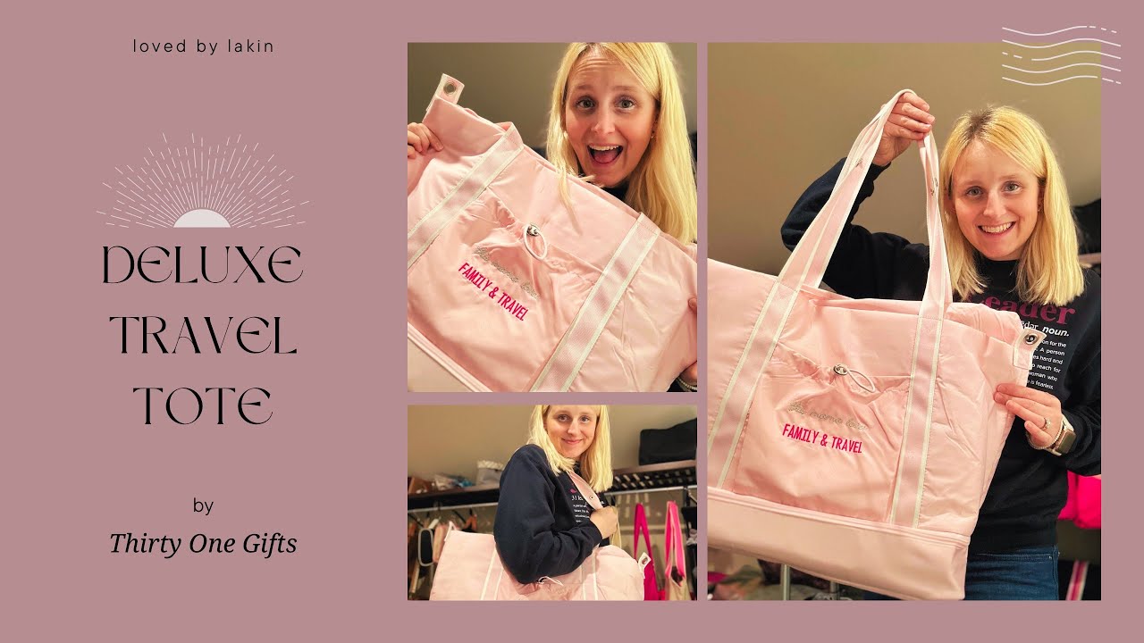 Deluxe Travel Tote - Thirty One Gifts - YouTube