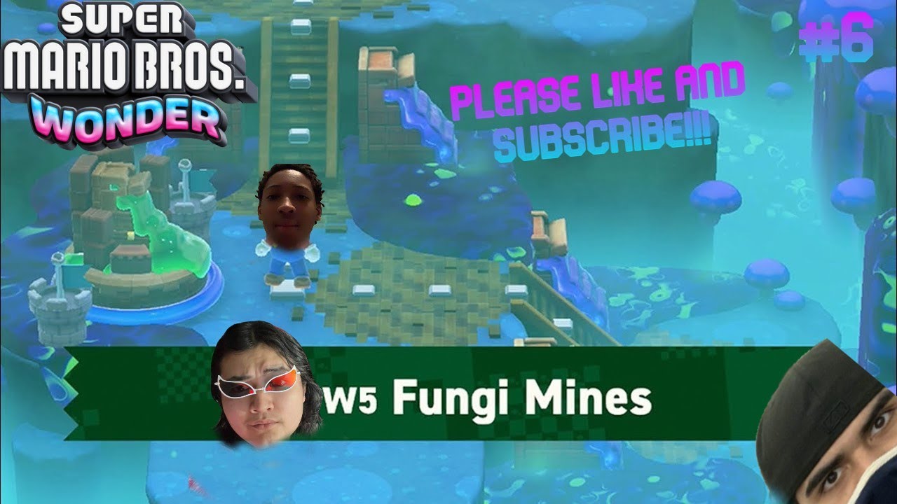 Going Thru the Fungi Mines wit the Homies [Super Mario Bros Wonder ...