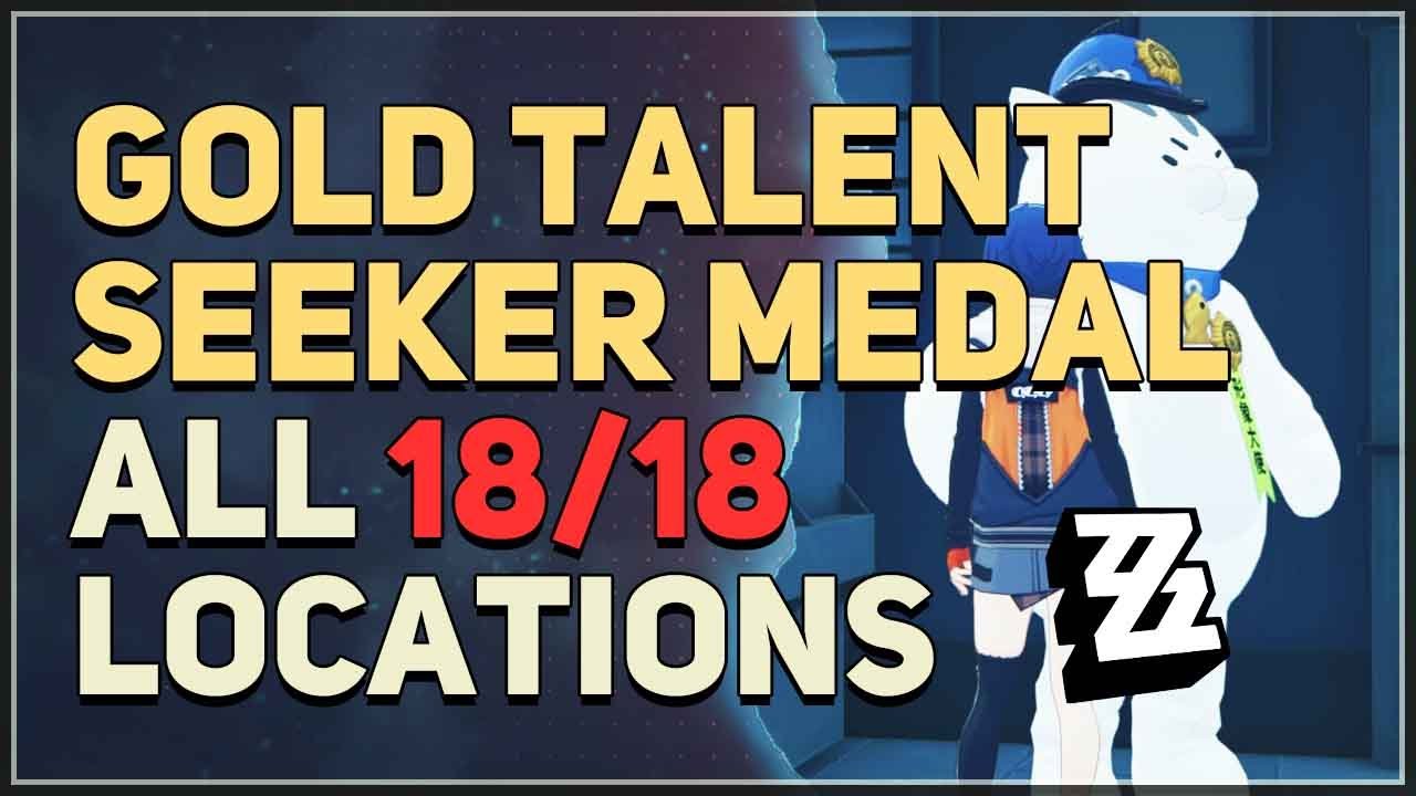 Gold Talent Seeker Medal Zenless Zone Zero - YouTube