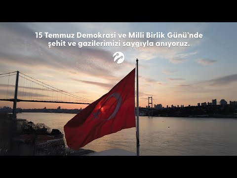 15 Temmuz Demokrasi ve Milli Birlik Günü kutlu olsun! 🇹🇷