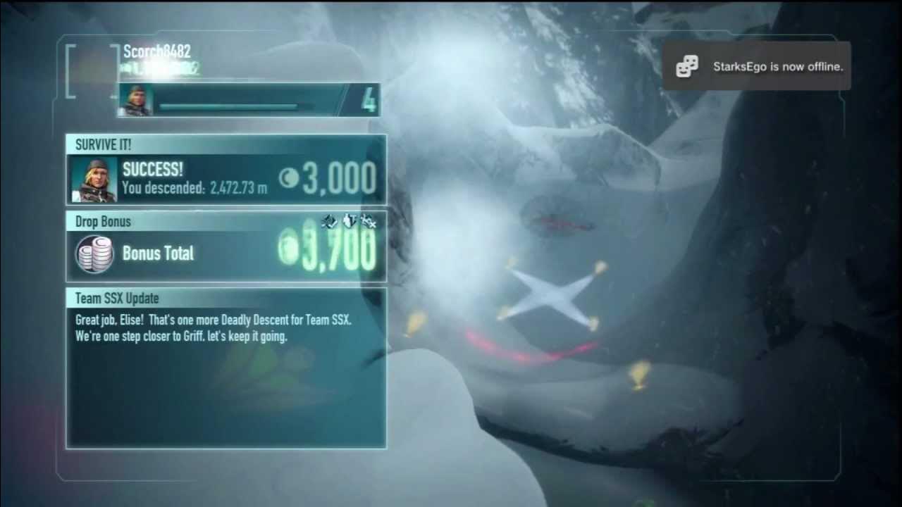 SSX "Survive it" : Fitz Roy (Gravity) Commentary (HD) - YouTube