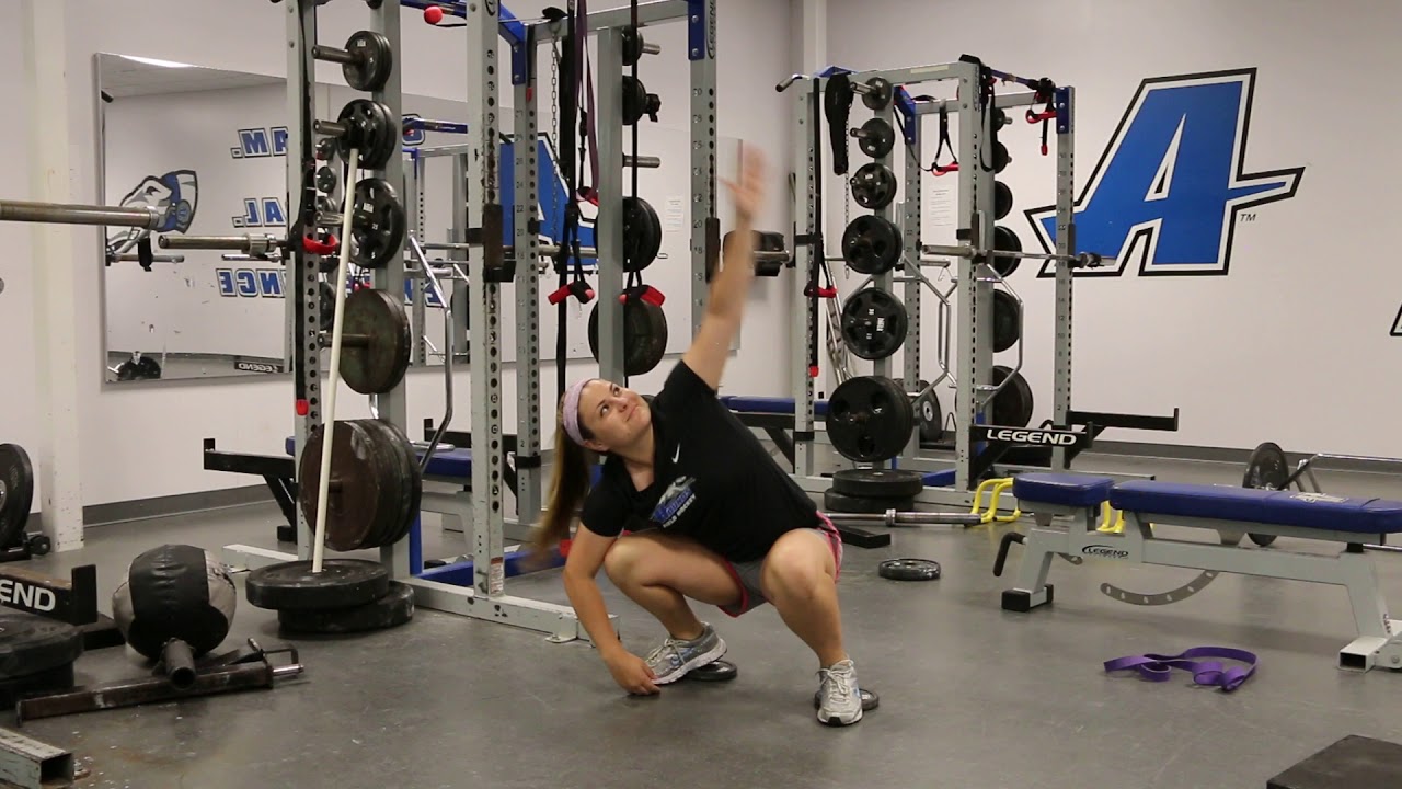 TOE TOUCH SQUAT W/REACH-HEELS ELEV - YouTube