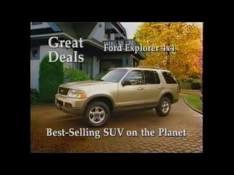(USA) 2002 Ford Explorer Commercial 02 - YouTube