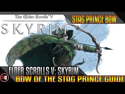Elder Scrolls V: Skyrim Dragonborn - Bow Of The Stag Prince Guide - YouTube
