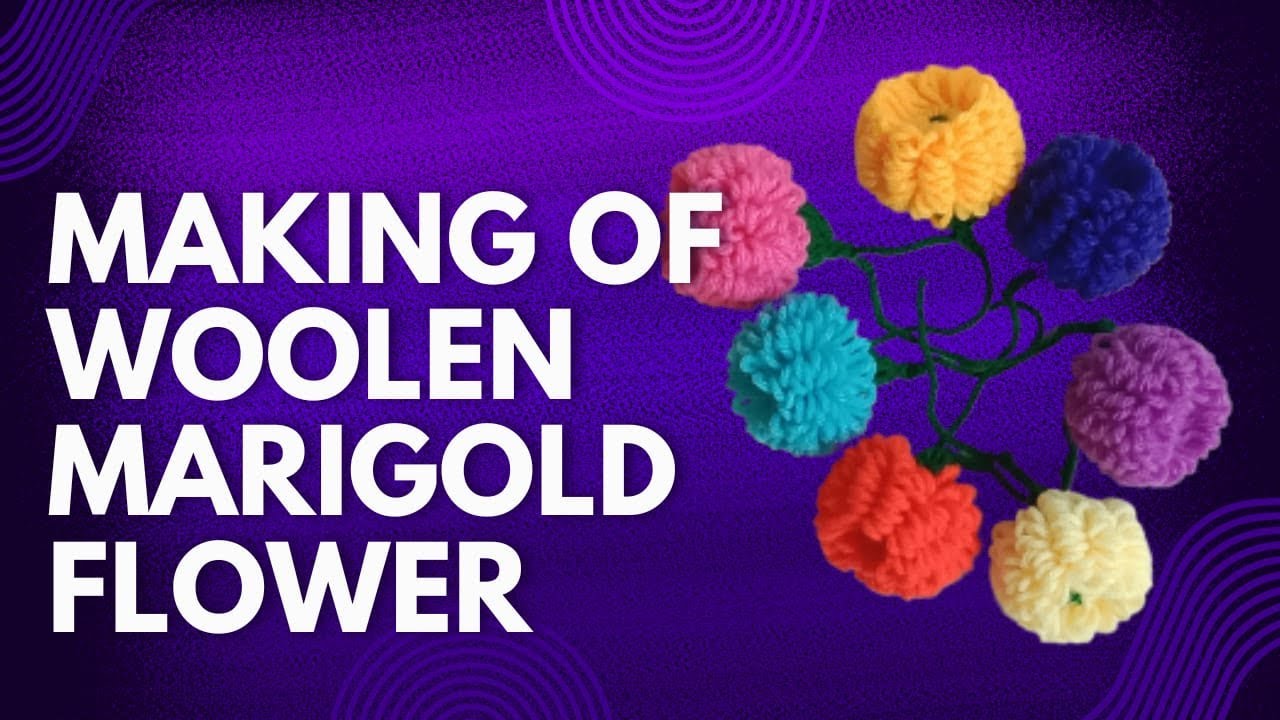 Making of wooden Marigold Flower - YouTube