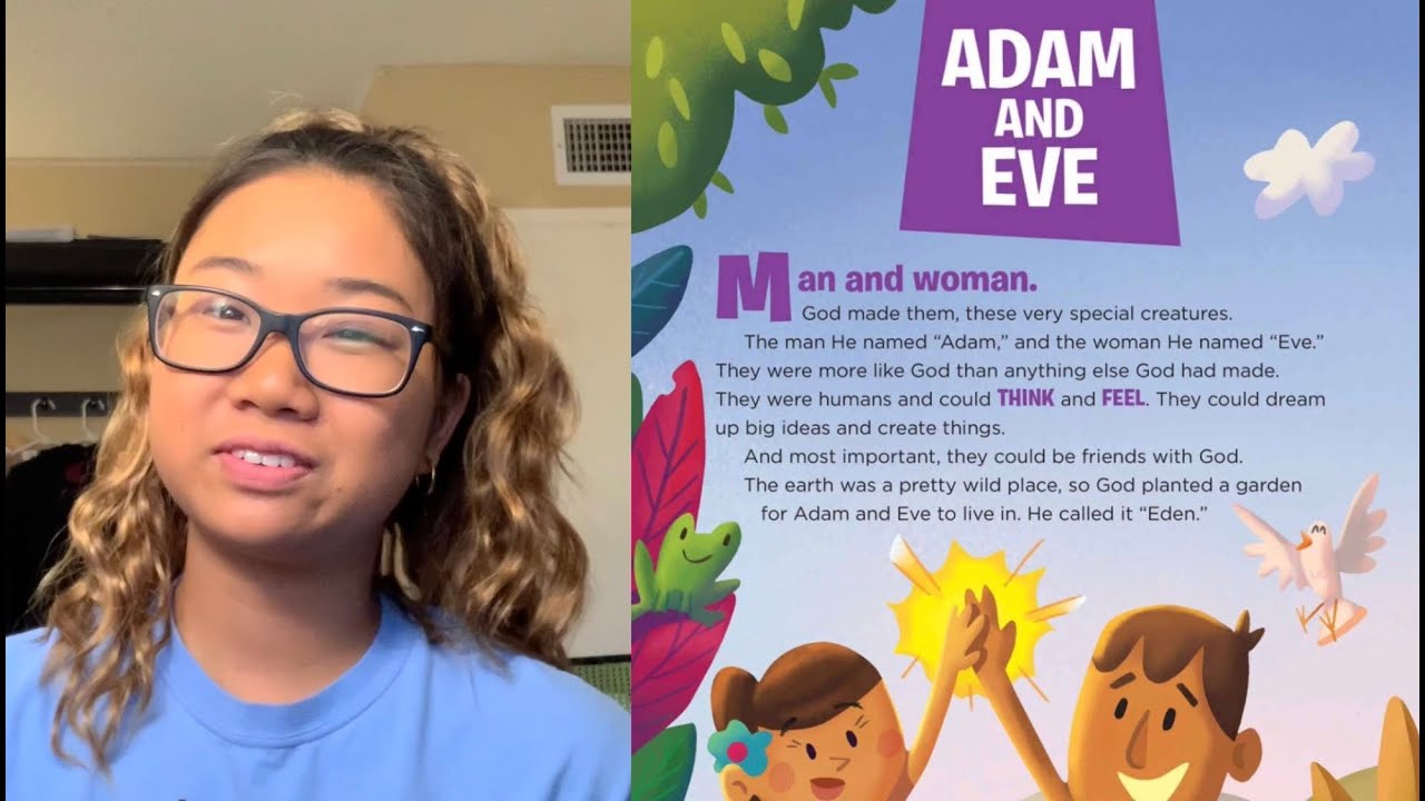 Bible Story Reading Time #2 - Adam & Eve - YouTube