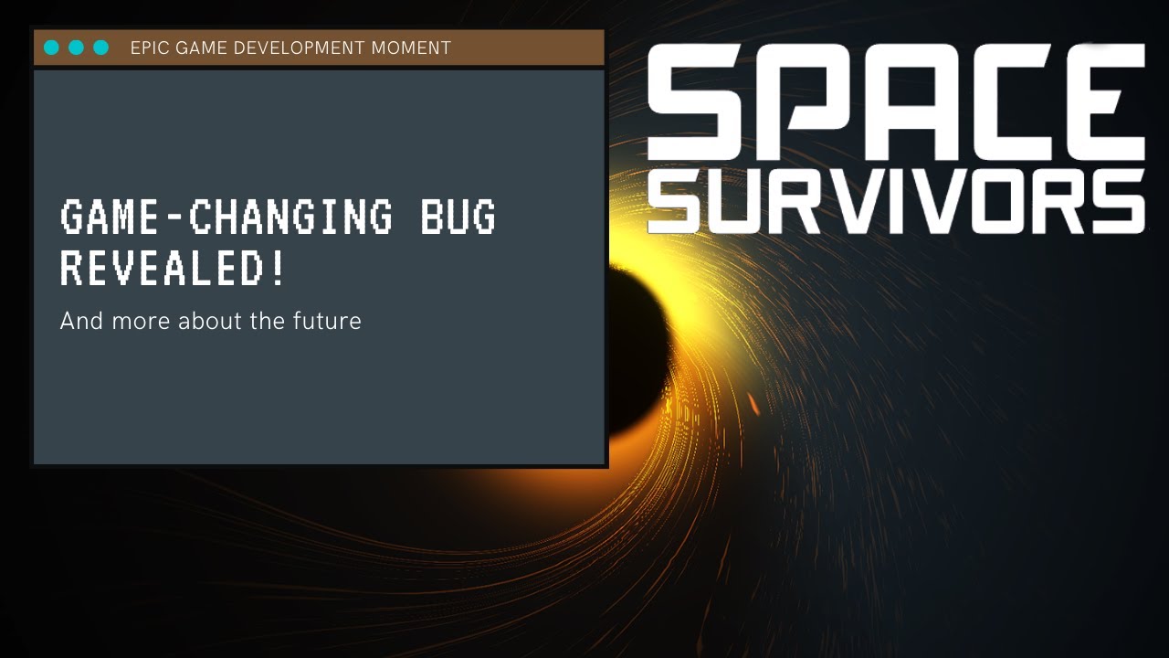 This Crazy Bug Completely Changed My Game! Space Survivors - YouTube