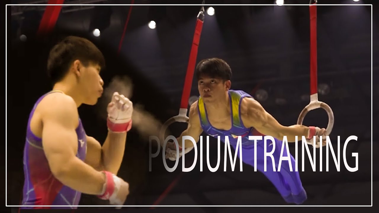 CArlos Yulo Podium Training I Liverpool - YouTube