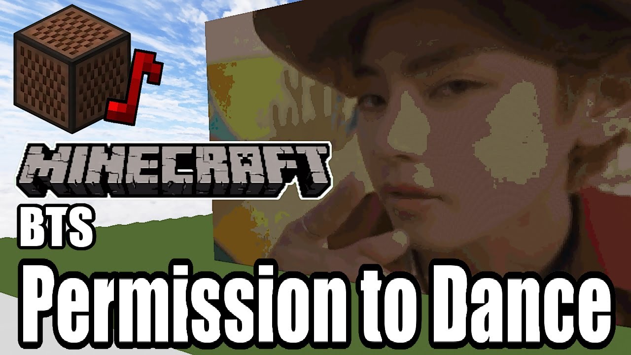 BTS - Permission to Dance (Minecraft) - YouTube