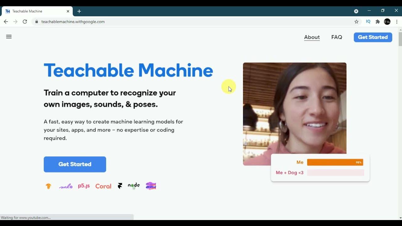 Image Classification | Sound | Pose Classification using Google Teachable Machine - YouTube