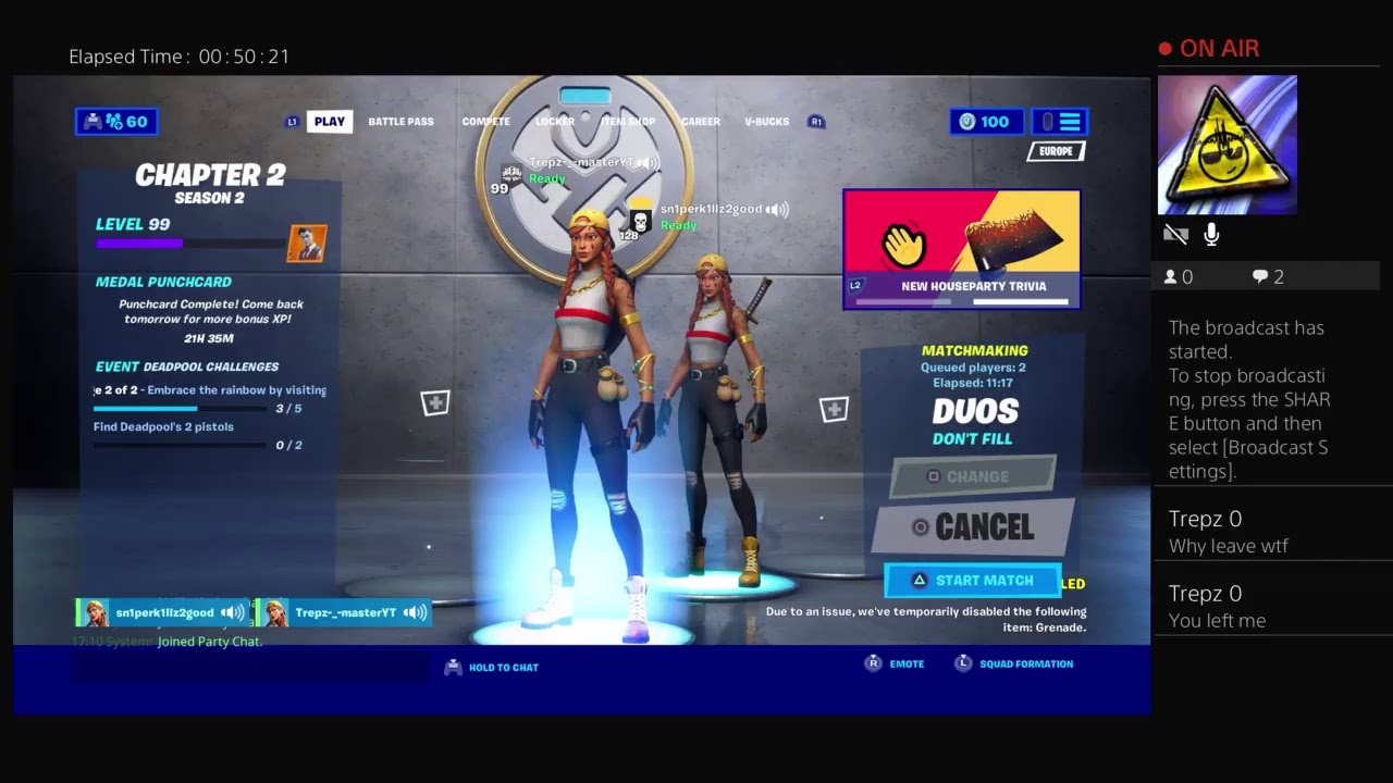 Warmin up for daily Dous cup - YouTube