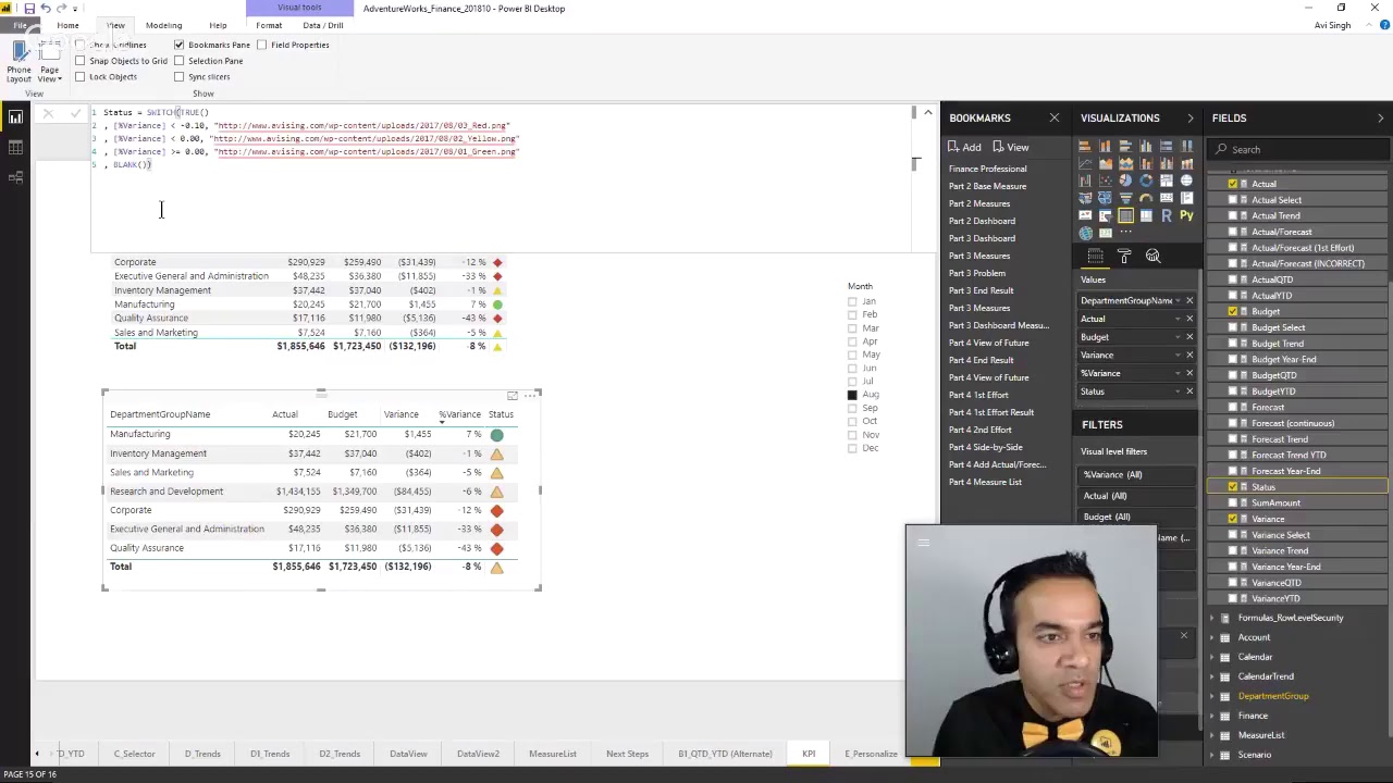 Build Impactful Financial Dashboards Using Microsoft Power BI with Avi ...