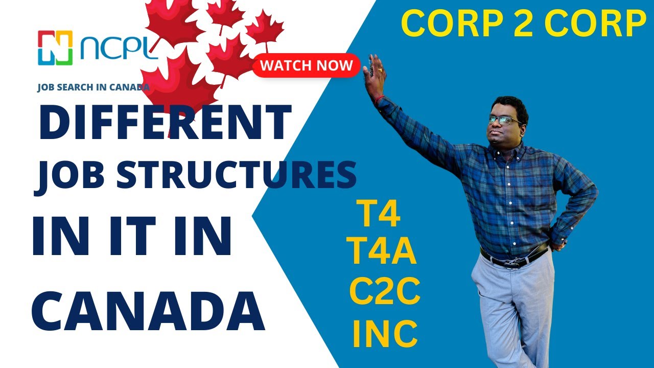What are different types of Jobs in Canada | Full Time Job , Contract ...