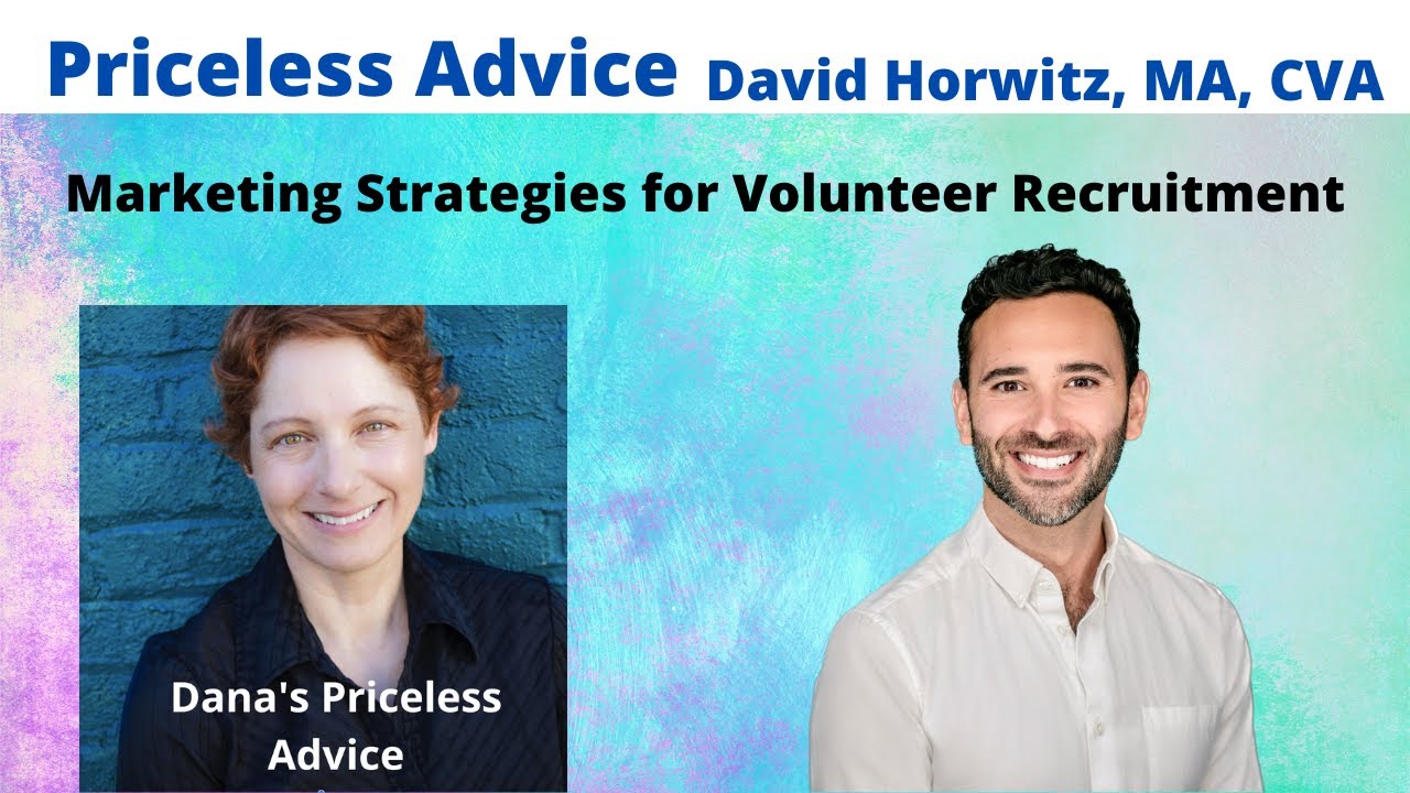 Priceless Advice with David Horwitz, MA, CVA "More Marketing Strategies ...