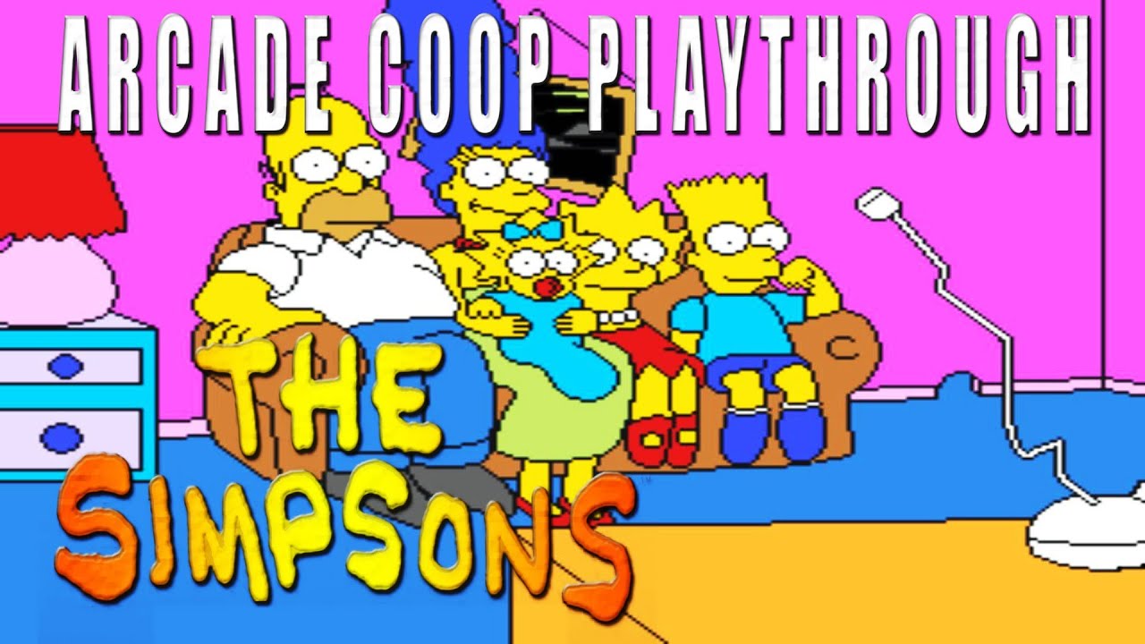 The Simpsons Arcade Game - Coop Playthrough - YouTube