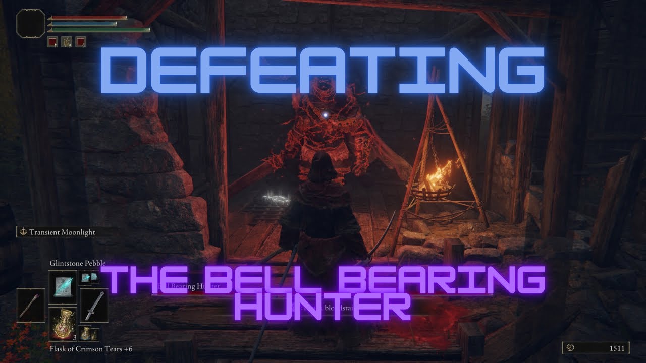 Defeating the 1st Bell Bearing Hunter. - YouTube