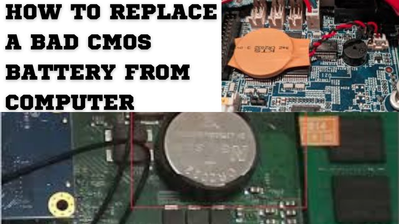 HOW TO REMOVE/REPLACE A FAIL CMOS BATTERY IN YOUR COMPUTER - YouTube