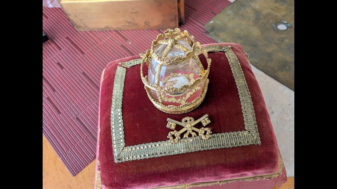 RARE Relic of St. Peter the Apostle + 50 Relics | GOLD Vermeil ...