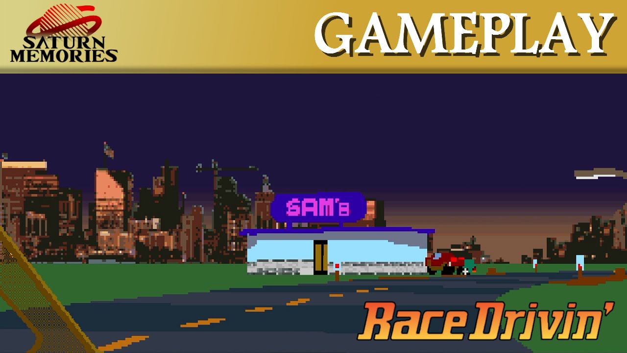 Race Drivin' [Saturn] by Atari Games - Super Stunt Track [HD] [1080p ...