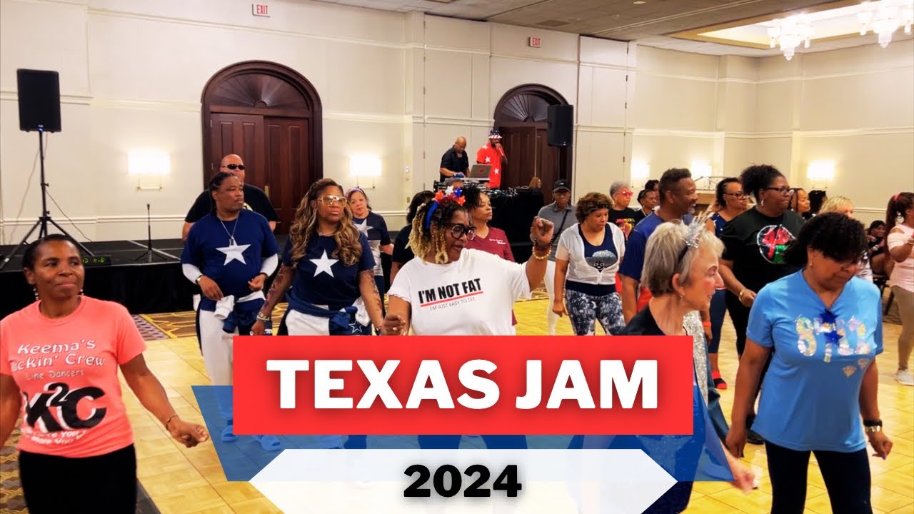 Texas Jam 2024 Line Dance Event 🕺🏾 - YouTube