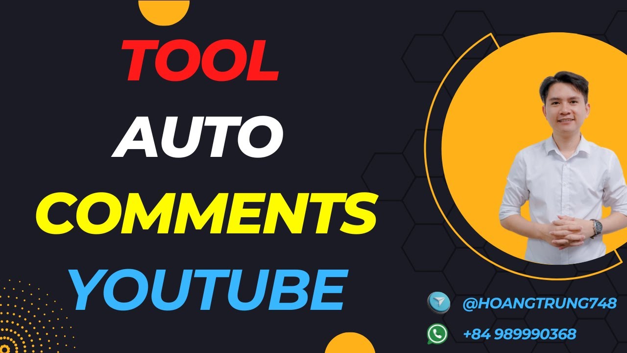 Tool Auto Comment Youtube Video | Bot For Youtube - YouTube