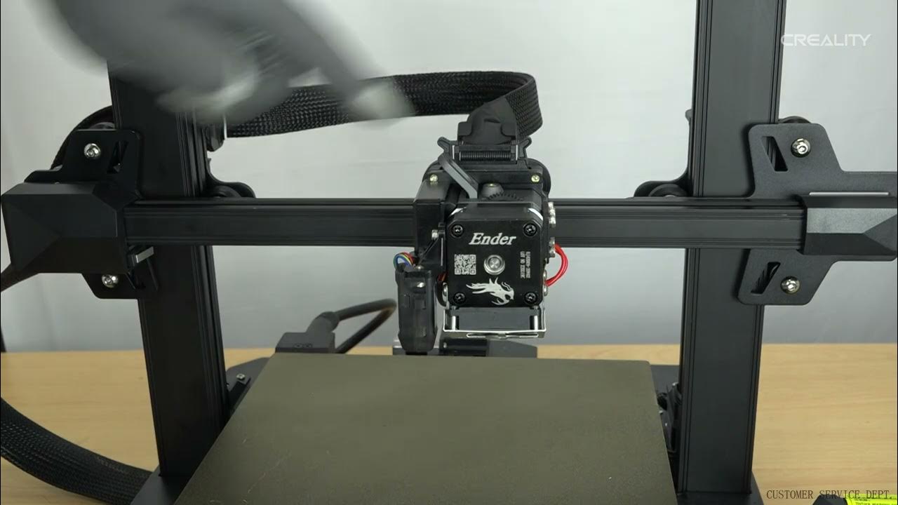 Service Tutorial Ender 3 S1 Pro X axis Leveling AdjustmentX轴水平度调节教程 - YouTube
