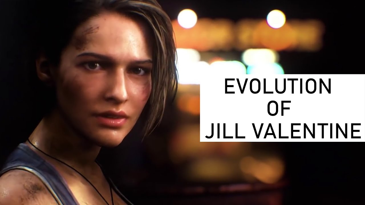 Resident Evil - Evolution of Jill Valentine - YouTube