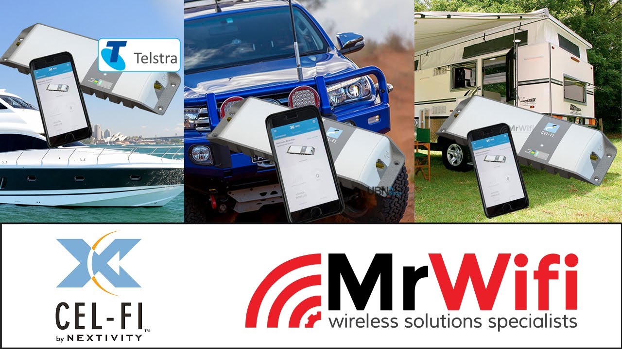 Celfi Go Mobile Cellular Repeater Vehicles - MrWiFi.com.au - YouTube