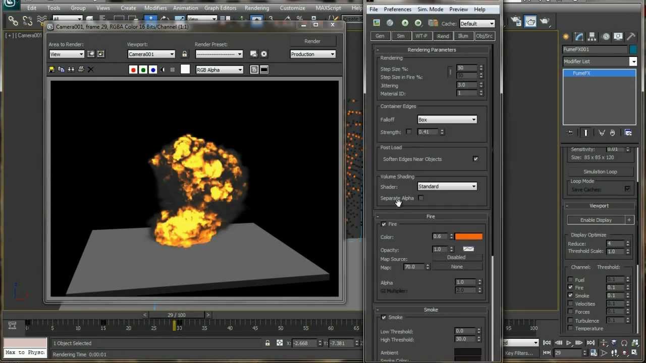 Tutorial: Basic Explosion in FumeFX_Part-1 - YouTube