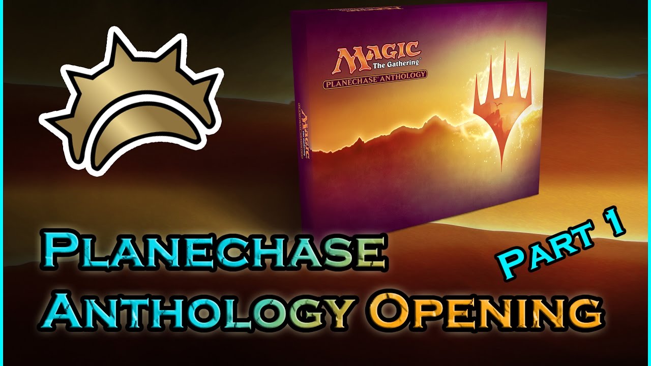 MTG - Planechase Anthology Part 1 - Planar Cards - YouTube