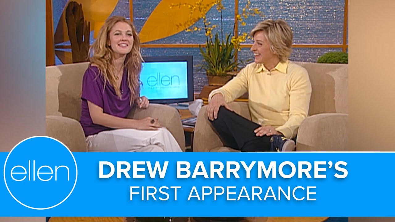 Drew Barrymore’s First Appearance in 2004 - YouTube