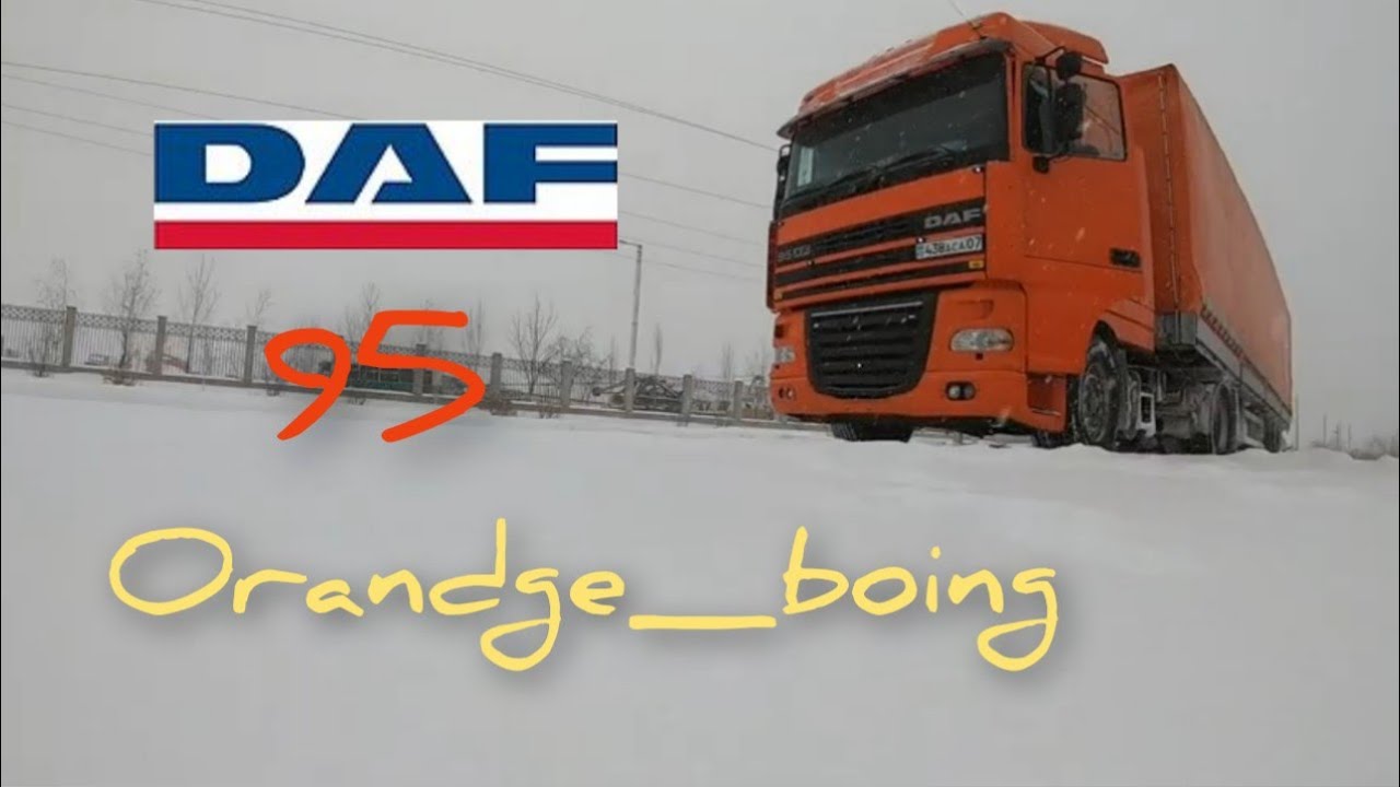 DAF 95 Orange_boing - YouTube