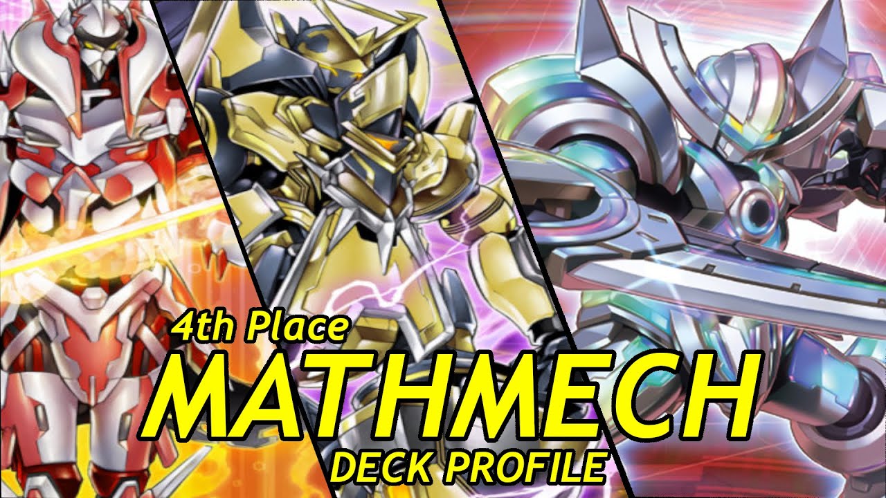 Yu-Gi-Oh! 4th Place MATHMECH DECK PROFILE! School is in session! - YouTube