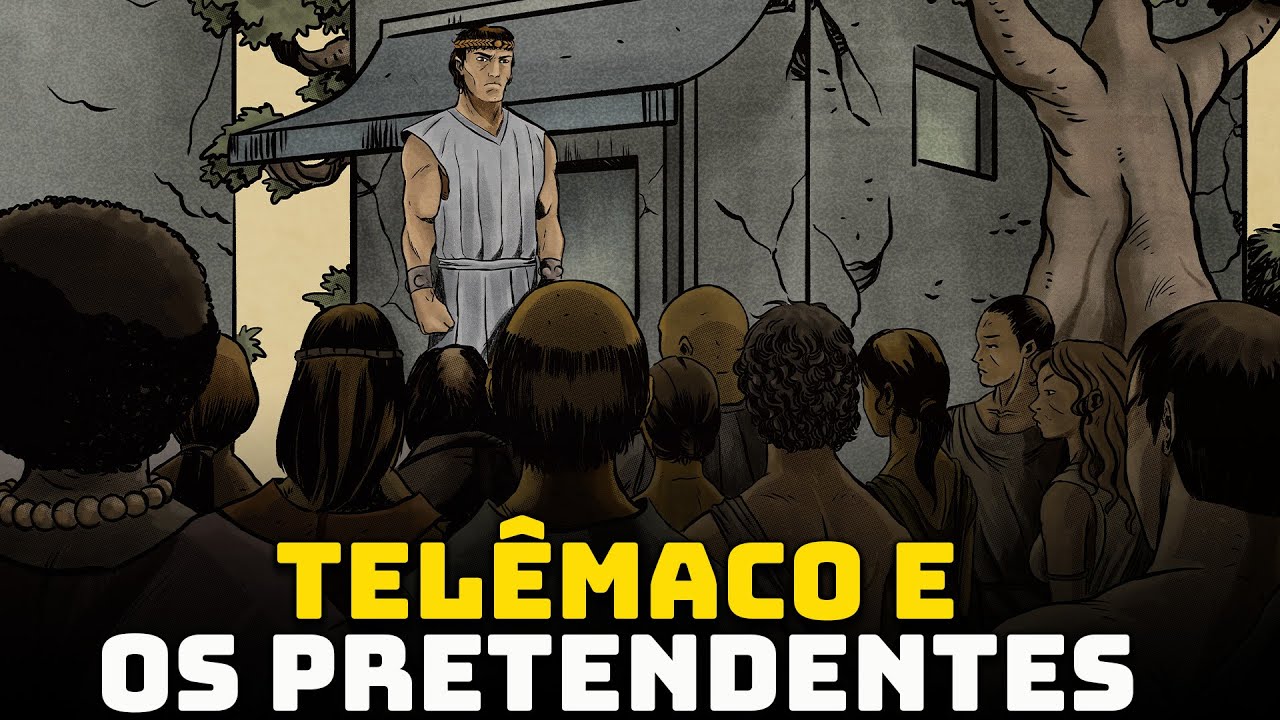 Telêmaco e os Pretendentes - A Odisseia - Episódio 2 - Foca na História ...