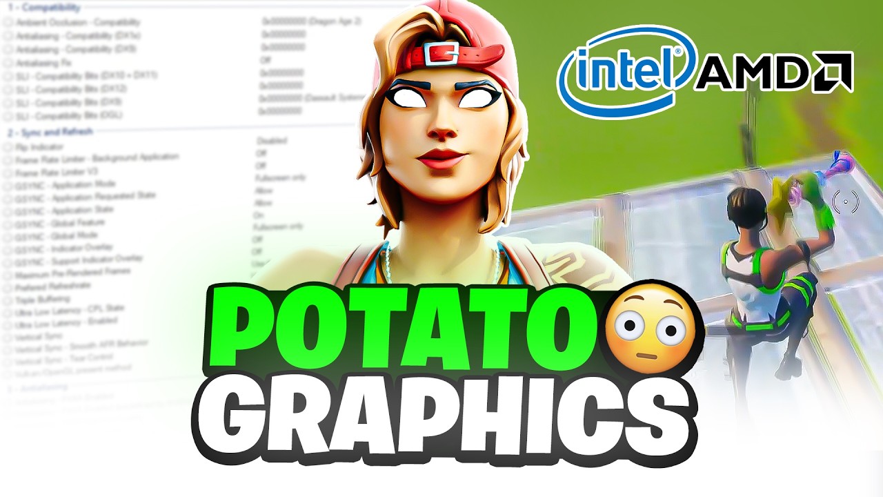 How to Get Potato Graphics for MAX FPS in Fortnite! 🔥 (Optimize for ...