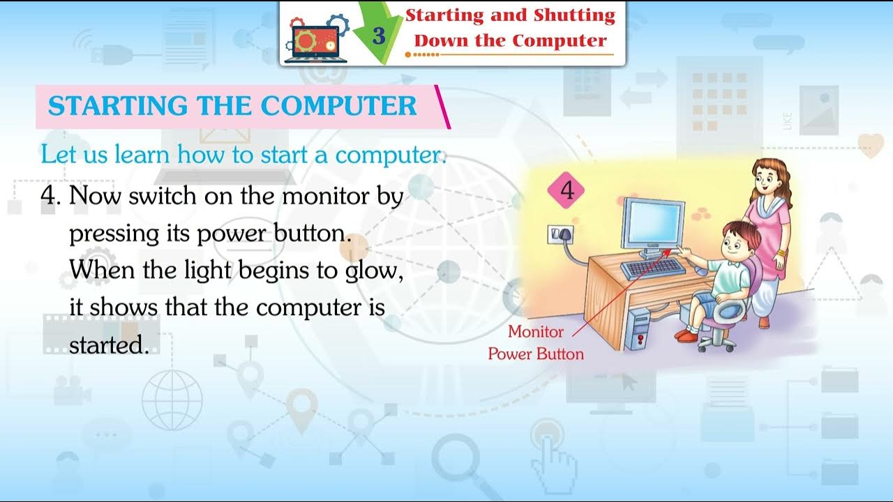 Ch 3 | Small Step | Computer | Computer 2 | Starting and shutting down ...