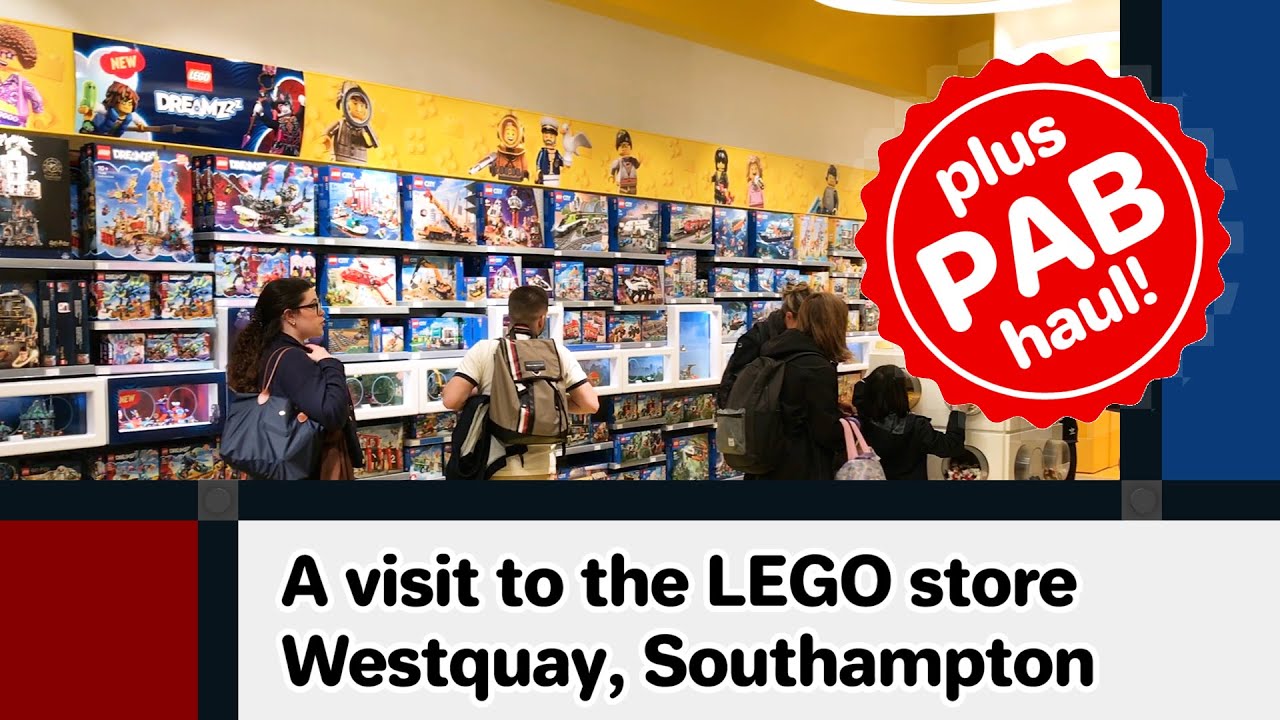 A visit to the LEGO Store at Westquay Southampton - YouTube