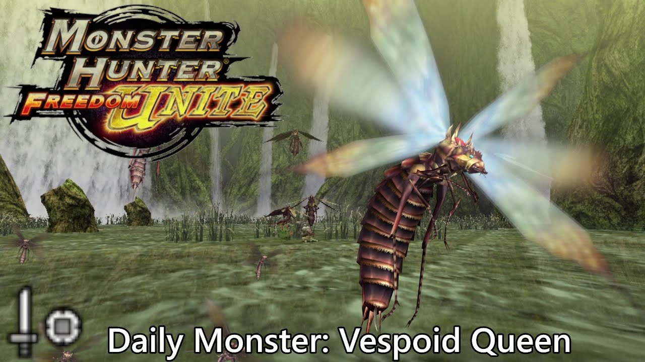 Daily Hunt #113 - Vespoid Queen (MH Freedom Unite) - YouTube