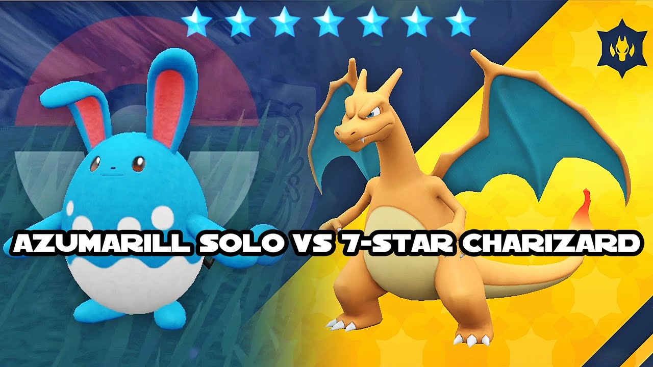 Pokémon Scarlet & Violet - Azumarill SOLOS & OBLITERATES 7-Star ...