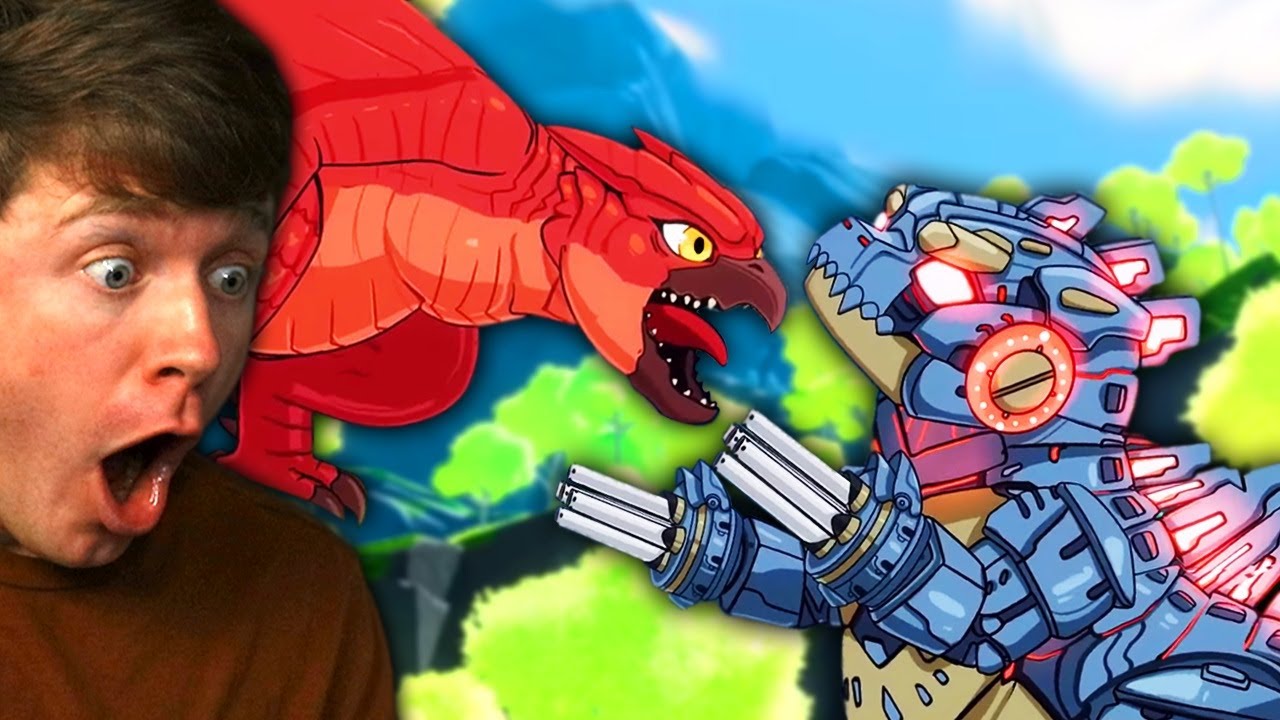 BABY RODAN vs BABY MECHAGODZILLA the FIGHT - YouTube