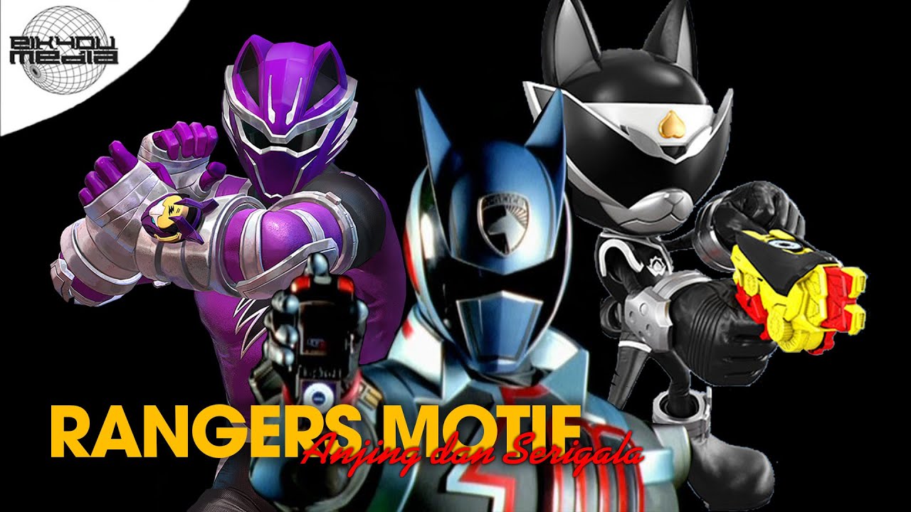 Sentai/Rangers Motif Anjing dan Serigala - YouTube