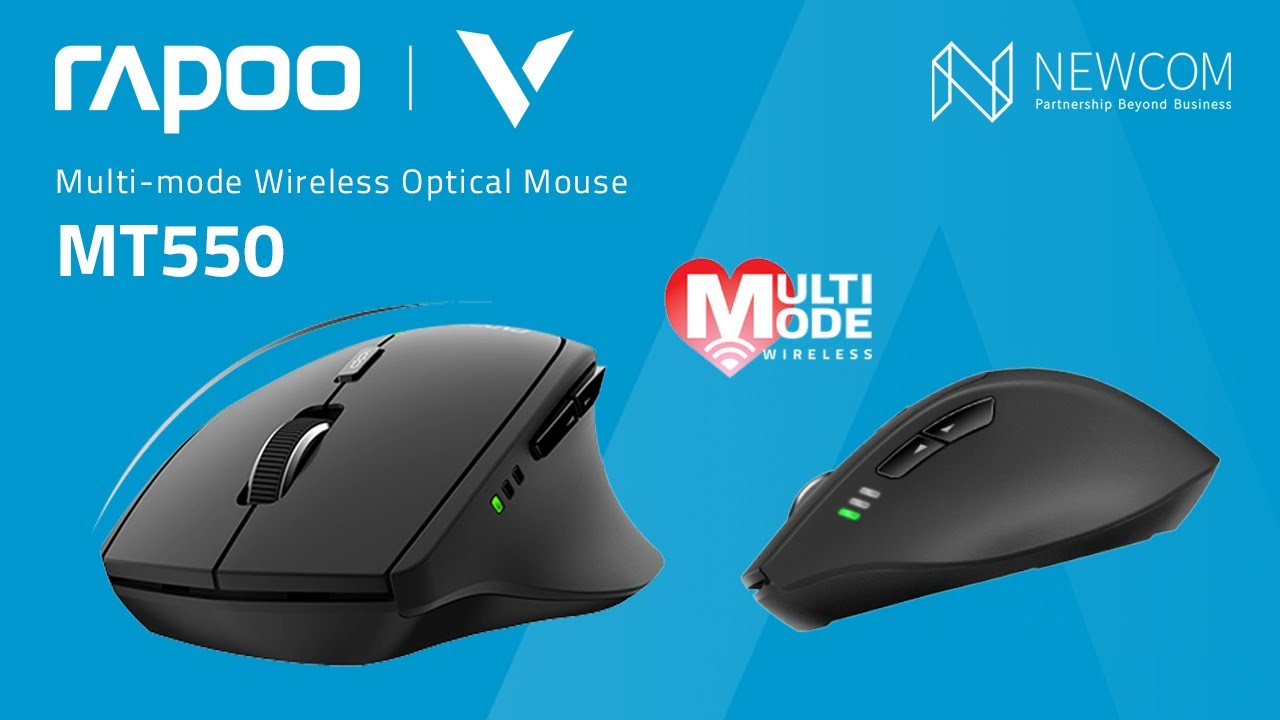 Unboxing and reviewing Rapoo MT550: The perfect budget mouse for professionals - YouTube