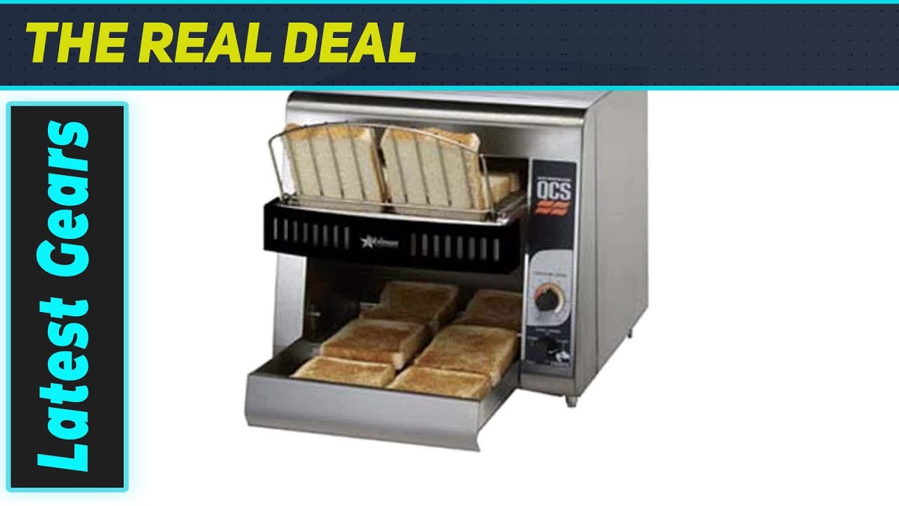 Best Compact Toaster? Star Mfg. Conveyor Toaster - YouTube