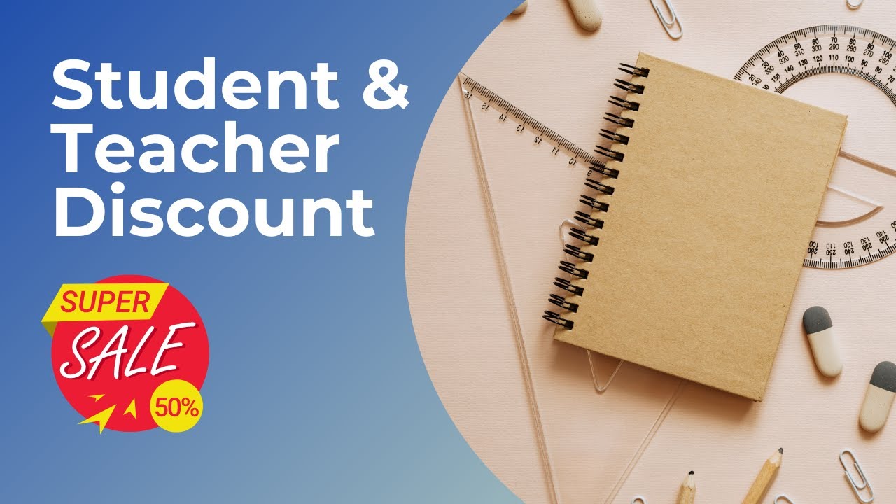 How to Get Student Teacher Discount in 6 Products | Best Tools for ...