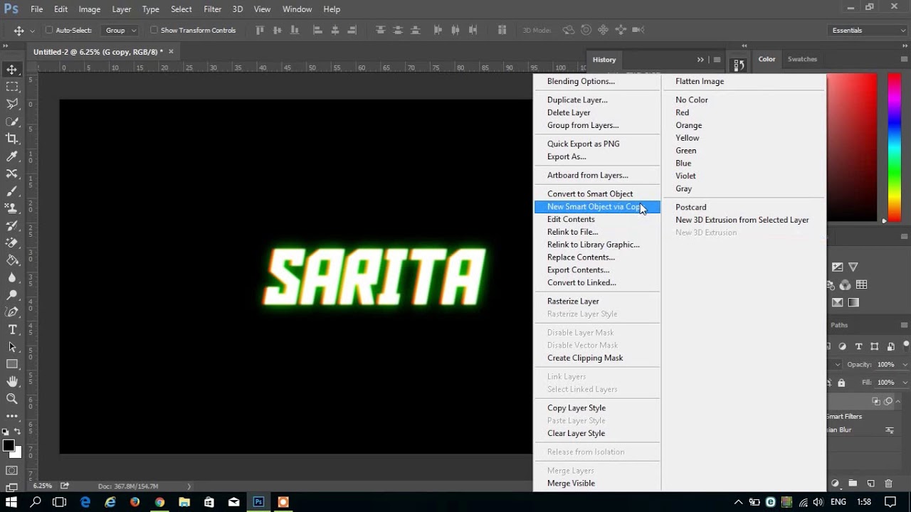 Scan-line Text - YouTube