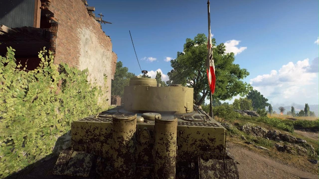 Battlefield V - Arras: German Heavy Tank, Tiger I - No HUD Immersion ...