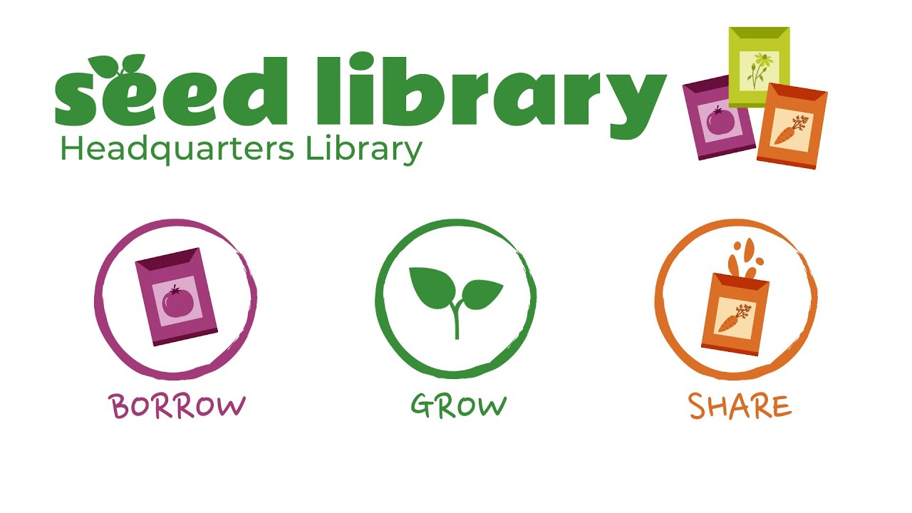 CCPL Presents - The Seed Library Tour - YouTube